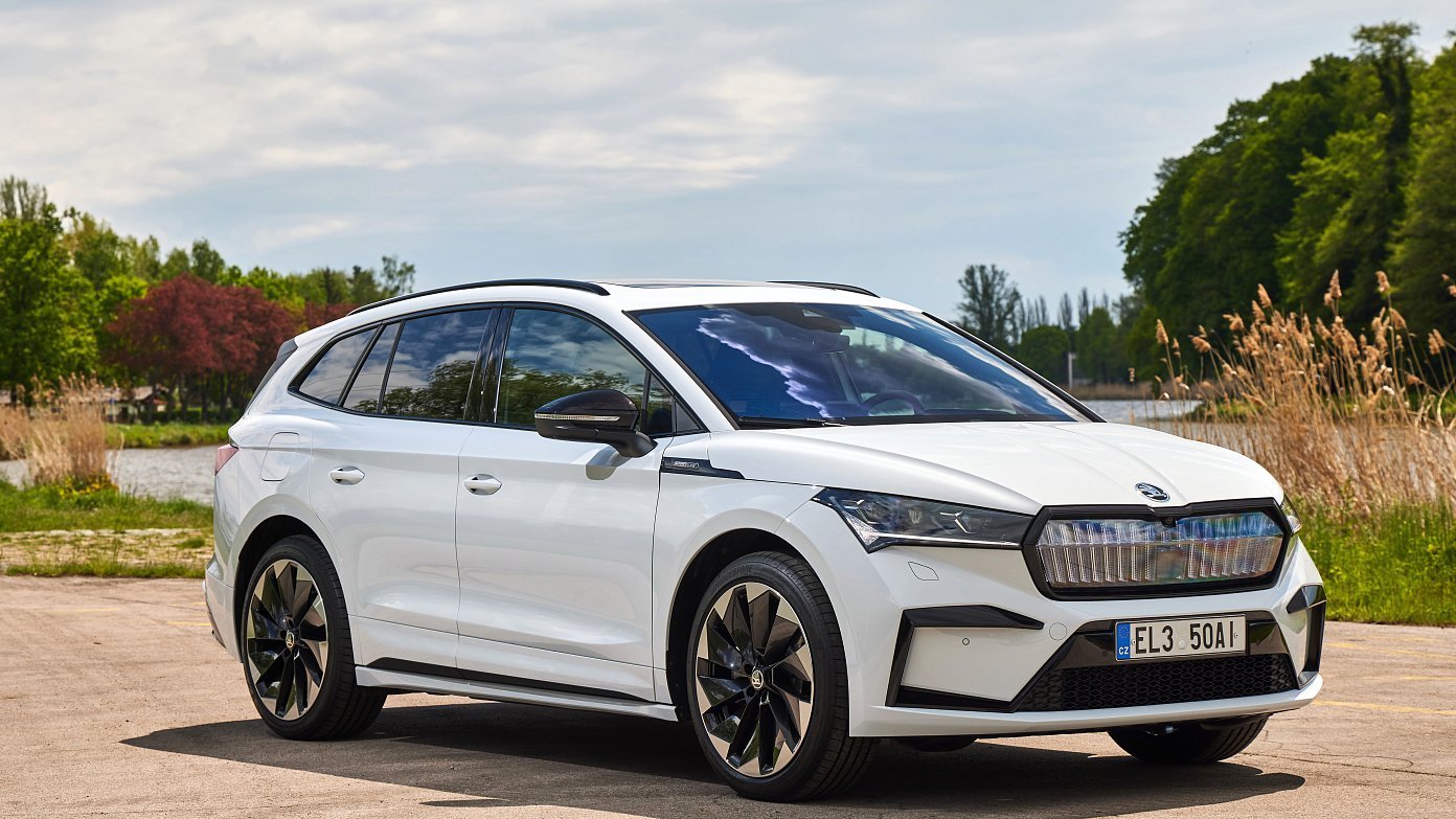 Schne Skoda Enyaq Iv 80x Ebenbild